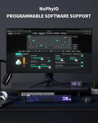 NuPhy X BH65 Magnetic Switch 8K Wired Aluminium Gaming Keyboard – Nuphy Australia