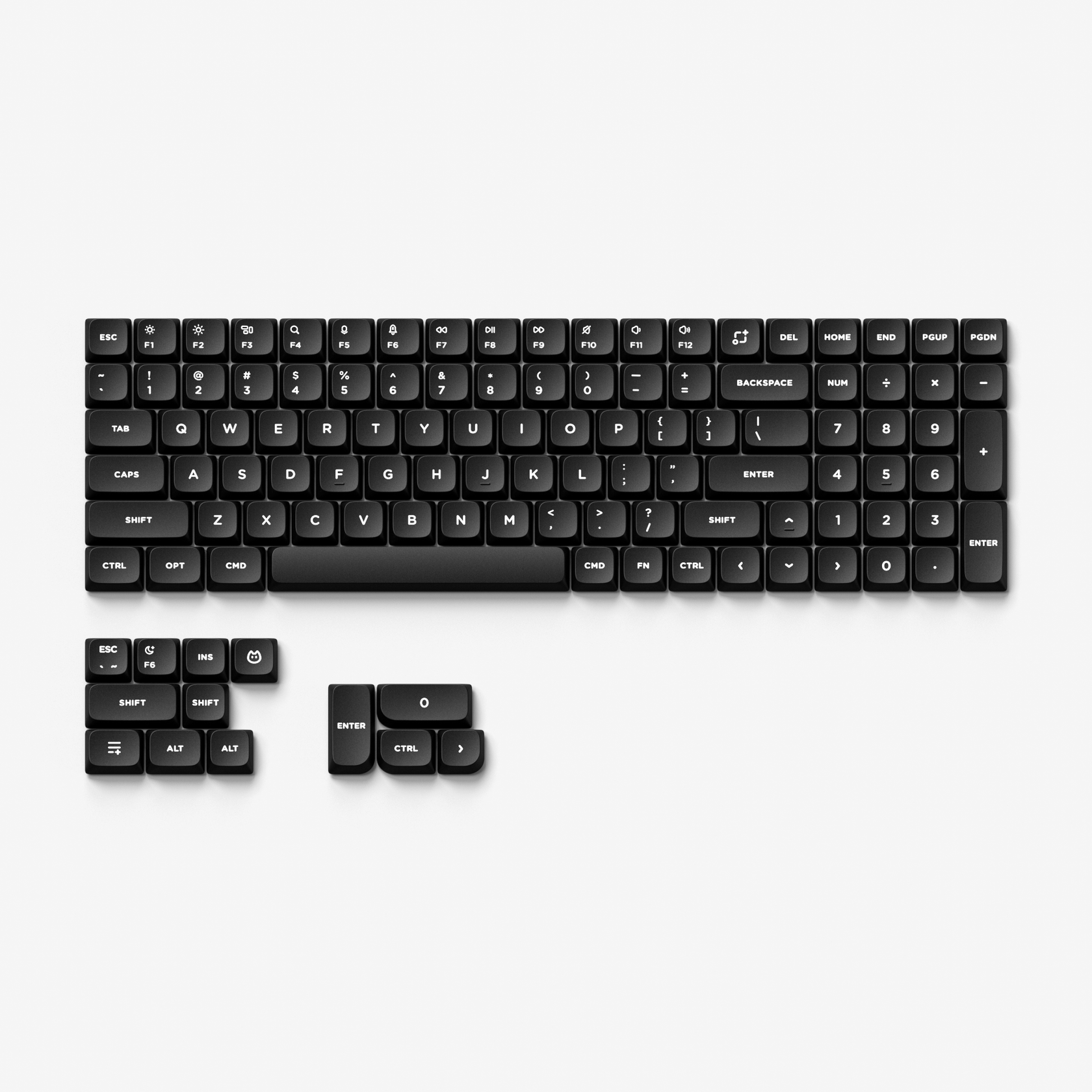 NuPhy Low-Profile nSA Double-shot PBT Keycaps - 113 Keys – Nuphy Australia
